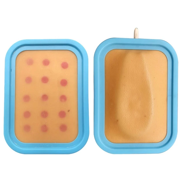 SILICONE INTRADERMAL INJECTION Training Pad Nurse Student Practice ...