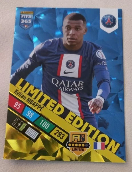 KYLIAN MBAPPE - Panini Adrenalyn Xl 2023 - Fifa 365 Rare Limited ...