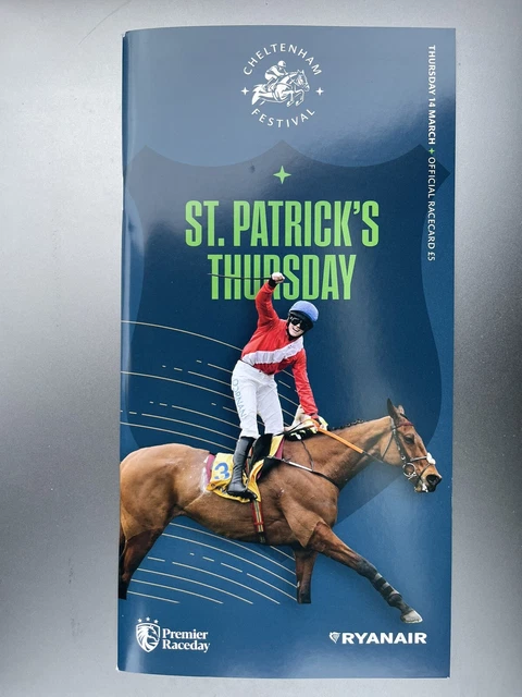 CHELTENHAM FESTIVAL RACECARDS All 4 Days 12-15/03/2024 Mint Cond £62.00 ...