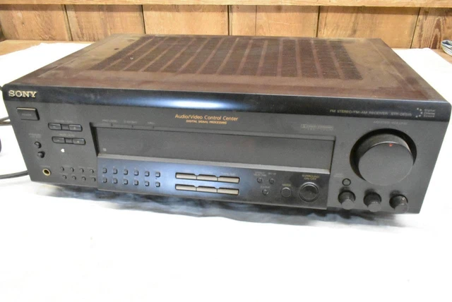 VINTAGE SONY STR-DE515 230W AV Stereo FM-AM Receiver control center No ...
