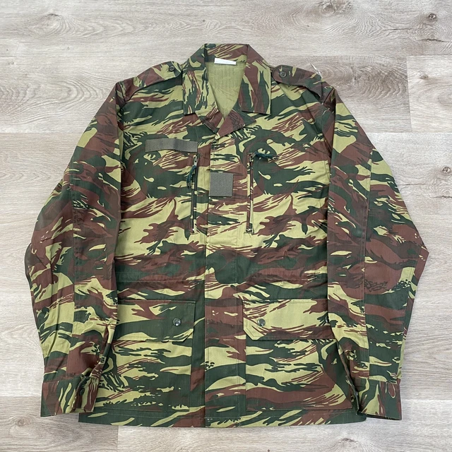 VTG 60S GREEK Lizard HBT Camo Jacket Paratrooper Military BDU Men’s ...