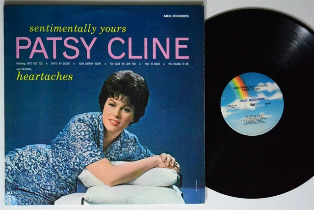PATSY CLINE SENTIMENTALLY Yours MCA LP VG++/VG+ EUR 2,76 - PicClick FR