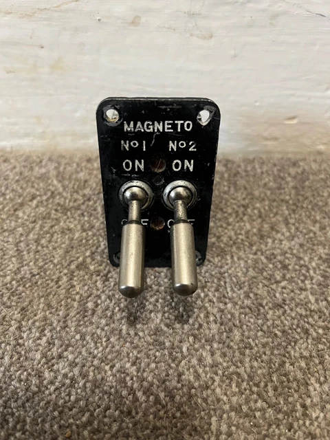 WW2 LANCASTER BOMBER Air Ministry RAF Aircraft Magneto Switch Type A 5C ...