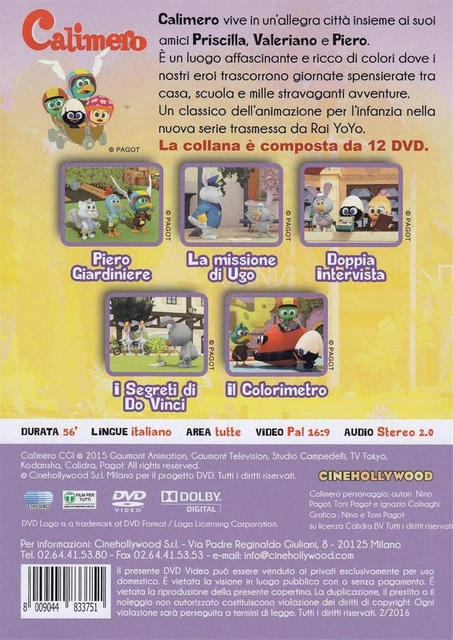 CALIMERO - ALLEGRE Avventure Con Calimero (DVD) Cartoni Animati £4.88 ...