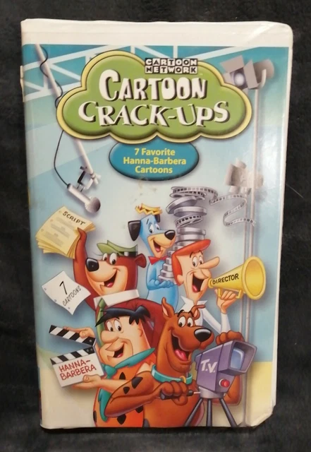 CARTOON NETWORK CARTOON Crack-Ups (VHS, 2001) RARE Cartoon Episode Mix ...