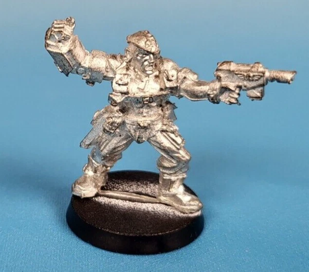 CATACHAN LIEUTENANT COMMANDER Imperial Guard Warhammer 40K Metal ...
