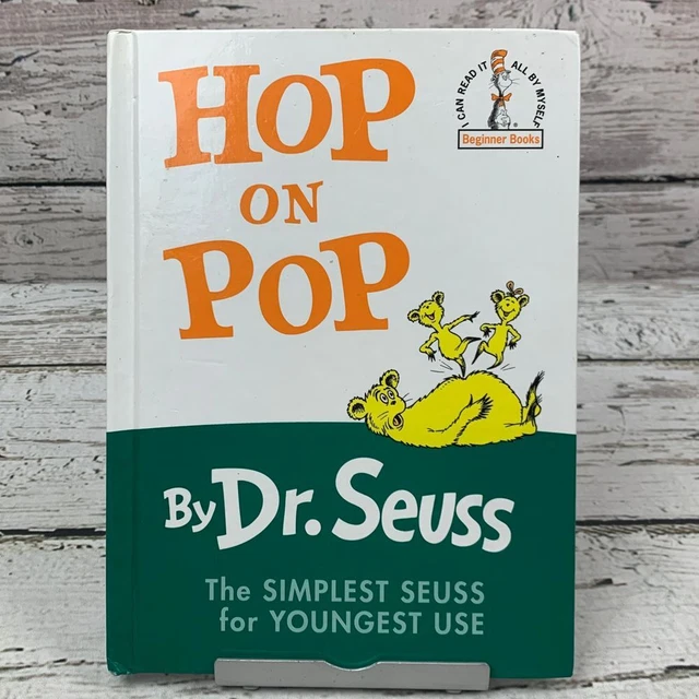 HOP ON POP by Dr. Seuss [1963 Originally Published] Hardcover Beginner ...