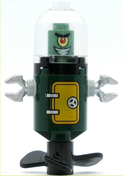 LEGO SPONGEBOB SQUAREPANTS Minifigure Plankton Domed Helmet (Genuine) £ ...