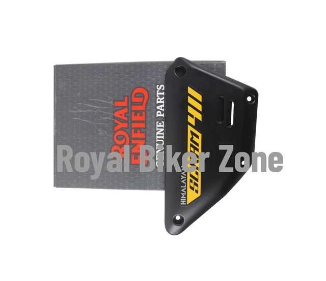 ROYAL ENFIELD &GRAPHITE Yellow Scram 411" "Right Side Panel With ...