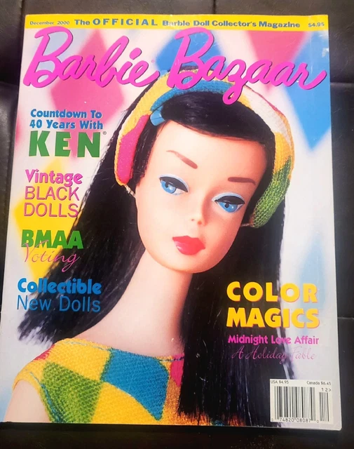 BARBIE BAZAAR - Color Magic 1966 Midnight Black Ruby Red vtg doll ...