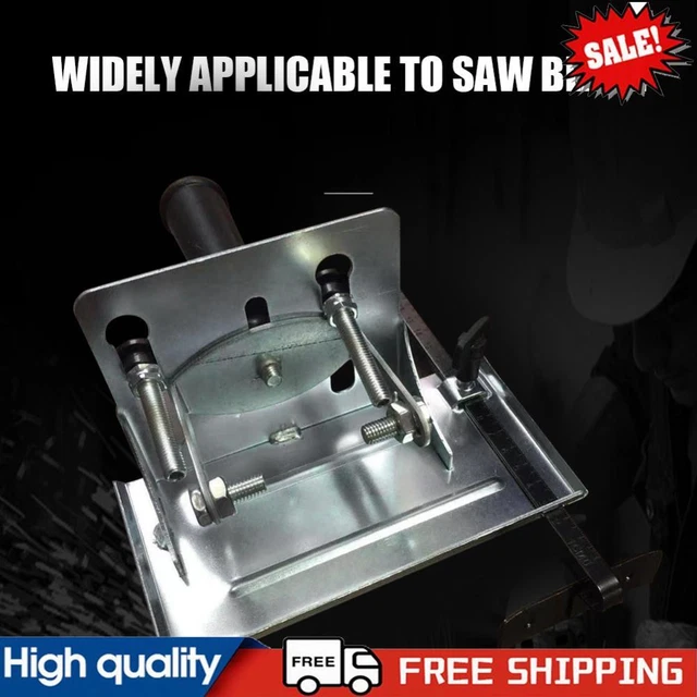 45/90/180 DEGREE ANGLE Grinder Stand Adjustable Cutting Depth Width ...