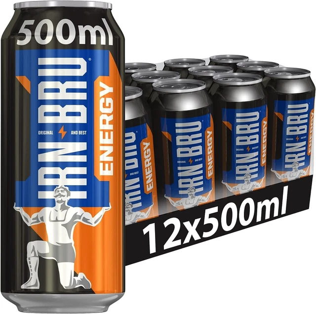 IRN-BRU ENERGY DRINK The Iconic Taste of IRN-BRU With the Taurine ...