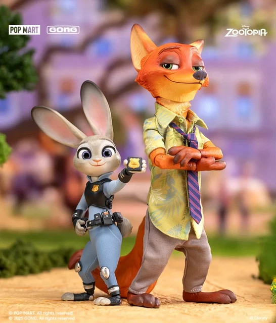 GONG ZOOTOPIA JUDY Nick Plain Action Figure Judy Nick Figure Set £185. ...