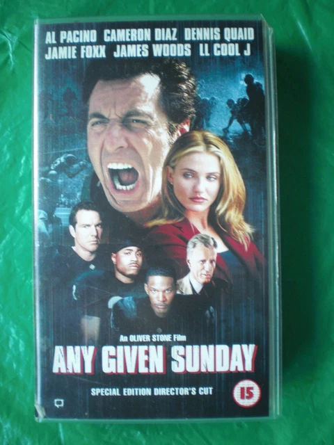 ANY GIVEN SUNDAY (Al Pacino) - Vhs (New) 12959 £5.95 - PicClick UK