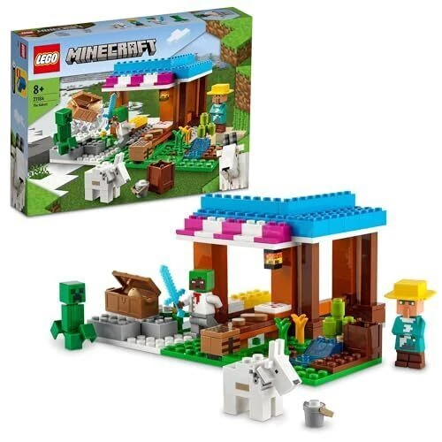 KIT DE CONSTRUCTION LEGO® Minecraft® The Bakery 21184 ; jouet de jeu ...