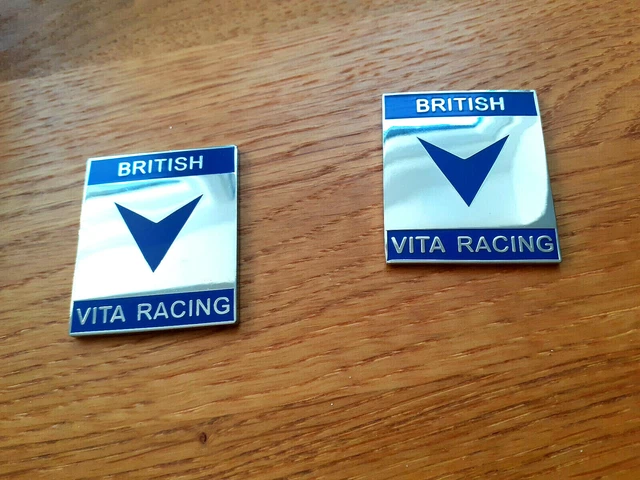 MINI JOHN COOPER Mk1 S Works British Vita Racing A Panel Badges Rare ...