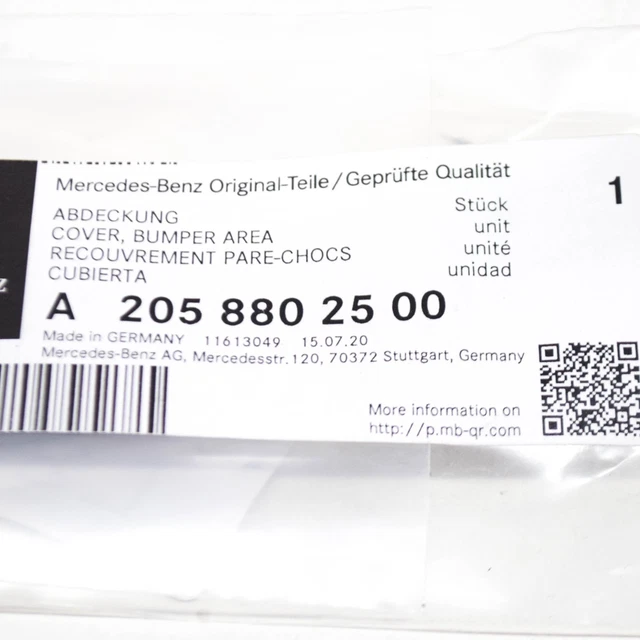 NEU MB C W205 Hinten Links Stossstange Lip Fender Trim Amg A2058802500 ...