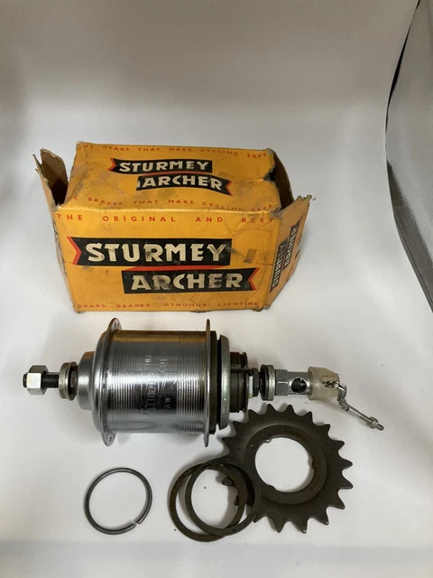 STURMEY ARCHER AW 3 speed hub NOS 36H EUR 53,43 - PicClick DE