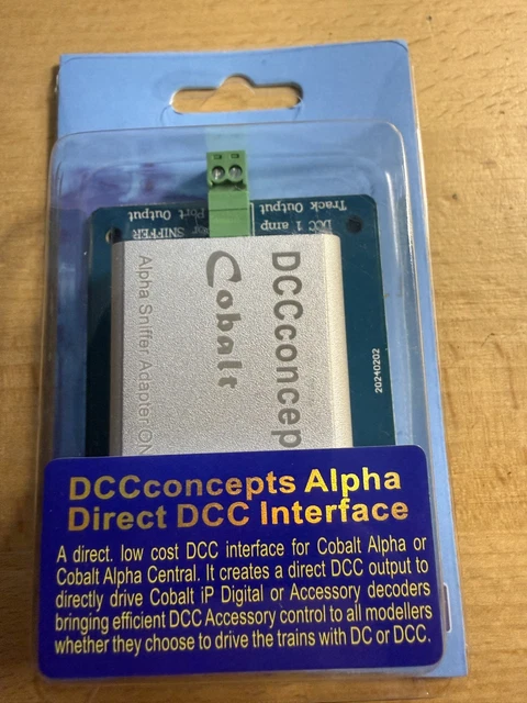 DCC CONCEPTS DCD-SNX Cobalt Alpha DCC Power Bus Driver & SNIFFER ...