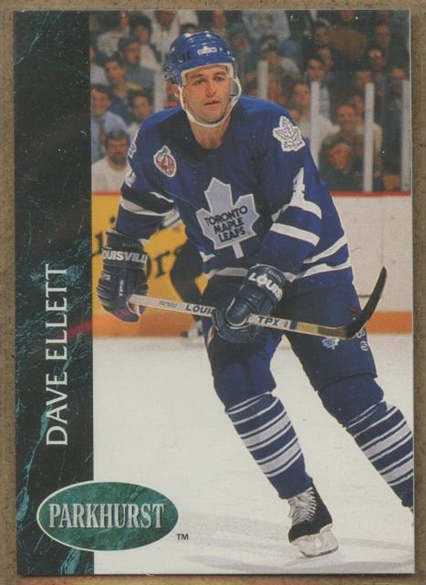 1992-93 PARKHURST #181 Dave Ellett Toronto Maple Leafs EUR 1,46 ...