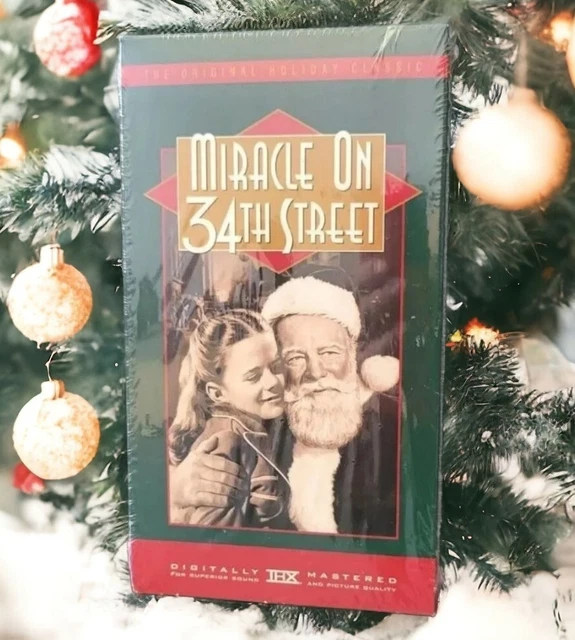 MIRACLE ON 34TH Street VHS Movie New & Factory Sealed Original ...