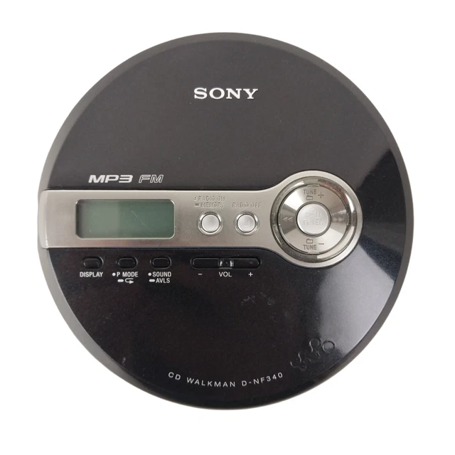 SONY CD WALKMAN D-NF340 Portable CD Player FM Radio MP3 - UNTESTED £45. ...