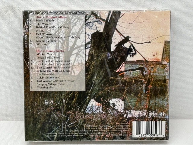 BLACK SABBATH - Deluxe Expanded Edition 2 CD 2009 New & Sealed £14.97 ...