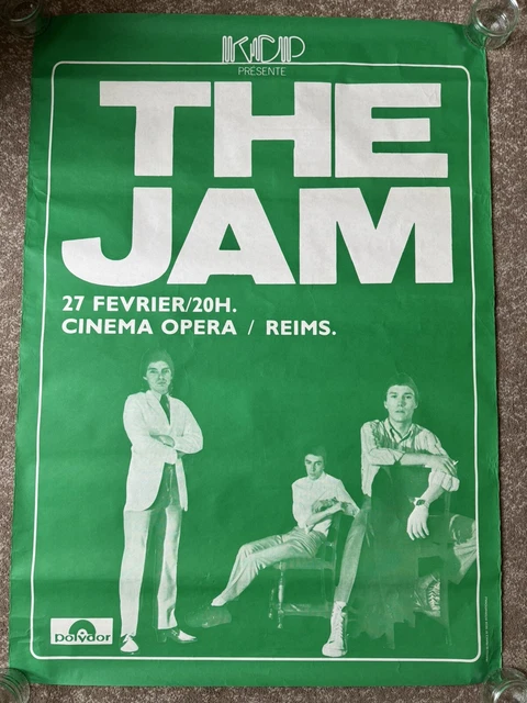 THE JAM POSTER original £411.00 - PicClick UK