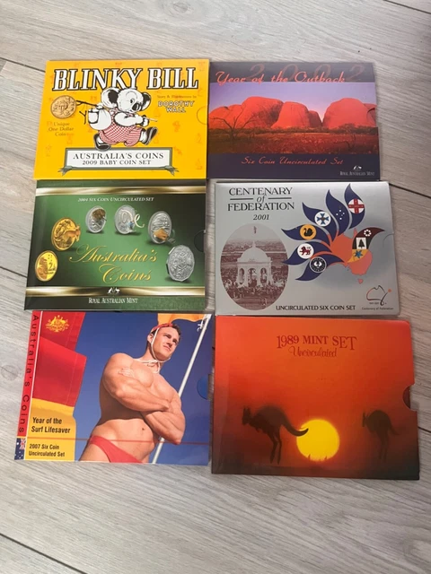 COLLECTION ROYAL AUSTRALIAN mint x 6 unopened EUR 250,00 - PicClick FR