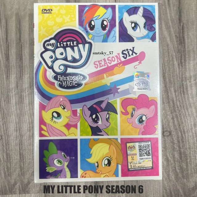 MY LITTLE PONY FRIENDSHIP IS MAGIC TV SERIES COMPLETE SEASON 6 New ...
