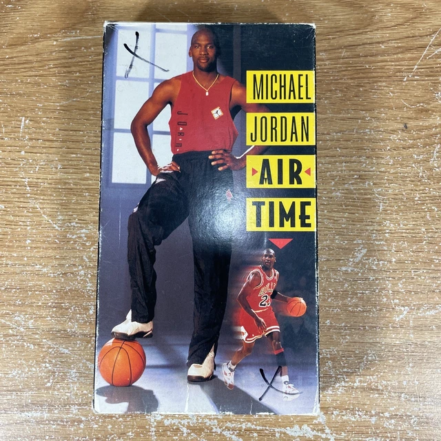 MICHAEL JORDAN AIR TIME VHS TAPE 1993 NBA Ent. CBS Fox £3.19 - PicClick UK