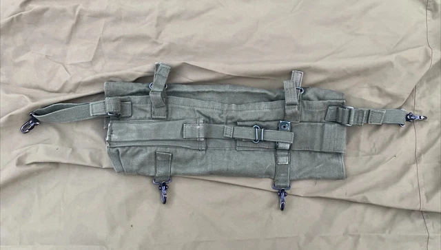 SUPERB BRITISH ARMY 1958 Pattern P58 58 Patt Poncho Roll Cape Carrier ...