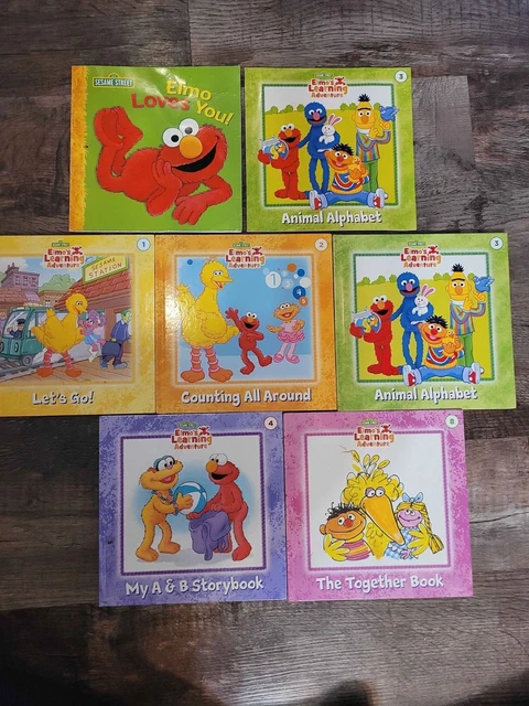SESAME STREET ELMO’S Learning Adventure Books and elmo loves you book £ ...
