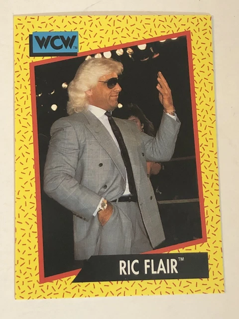 RIC FLAIR WCW Trading Card World Championship Wrestling 1991 #37 EUR 2 ...