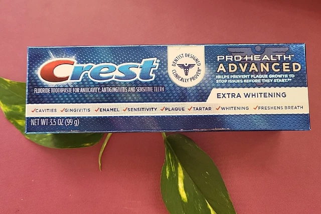CREST PRO-HEALTH ADVANCED Extra Whitening Toothpaste, 3.5 oz $5.45 ...