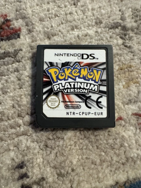 GENUINE POKEMON PLATINUM Version | Nintendo DS NDS Game Tested ...