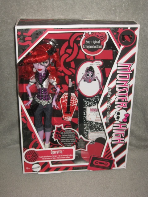 MONSTER HIGH MINT in Box MIB MISB Boo-riginal Creeproduction Operetta ...