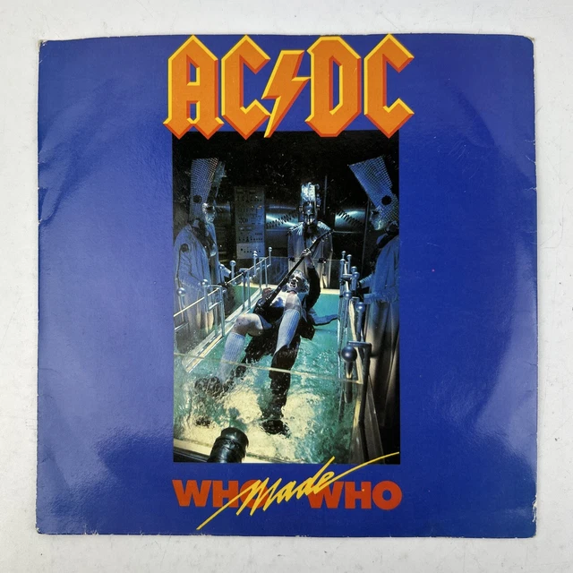 AC/DC - WHO Made Who / Guns For Hire vinyle 7" single 45 disque A9425 ...