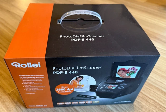 ROLLEI FOTO-, DIA- und Film-Scanner PDF-S 440 EUR 81,00 - PicClick DE