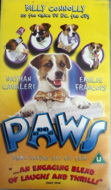 PAWS VHS Video Tape Billy Connolly £4.40 - PicClick UK