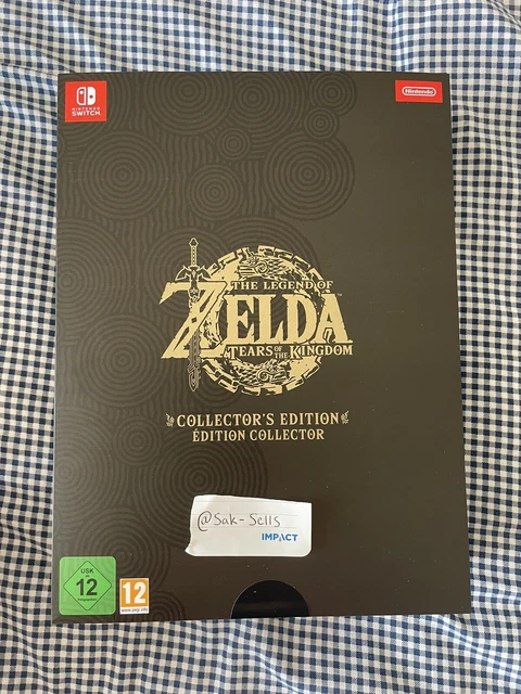 THE LEGEND OF Zelda: Tears Of The Kingdom Collector’s Edition Switch £ ...