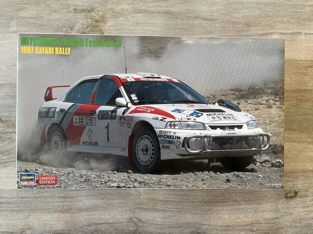 HASEGAWA 1/24 MITSUBISHI Lancer Evolution IV 1997 Safari Rally ...