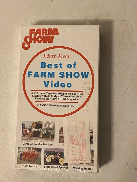 FIRST EVER BEST Of Farm Show Video Vhs Tractors Vol 1 Made It Myself ...