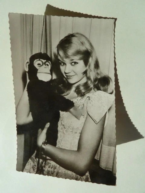MARION MICHAEL, CARTA autografa/fotografica arte e immagine 60ger (non ...