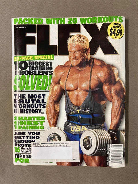 FLEX BODYBUILDING MUSCLE Fitness Magazine / Chris Lund / 04-04 EUR 10 ...
