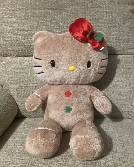 HELLO KITTY BUILD A Bear Gingerbread Plush Soft Toy With Bow £74.99 - PicClick UK