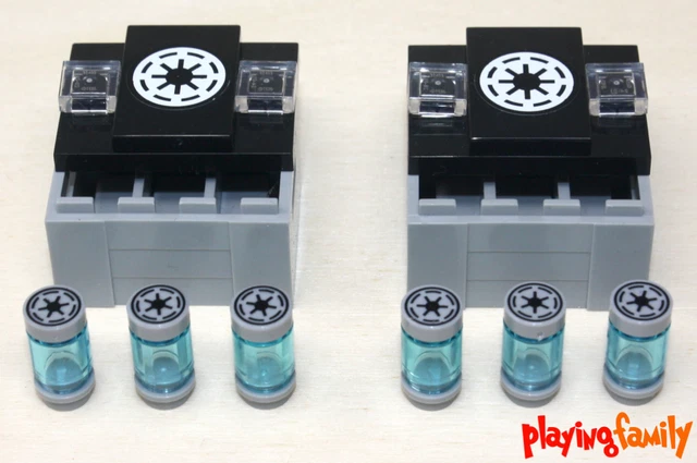 LEGO STAR WARS, 2 Republik-Kisten COAXIUM aus LEGO®-Teilen, MOC ...