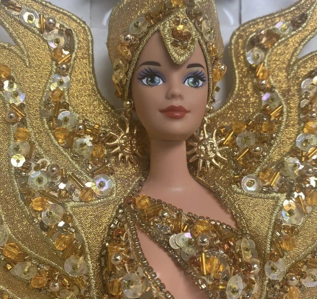 Barbie Goddess Of The Sun By Bob Mackie 1995 Mattel 14056 Vtg