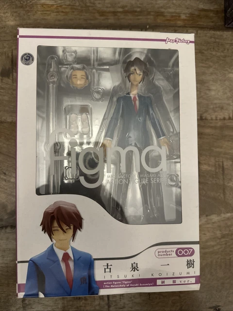 MAX FACTORY FIGMA N. 007 Itsuki Koizumi The Melancholy of Haruhi Suzumiya Nuova EUR 74,00 ...