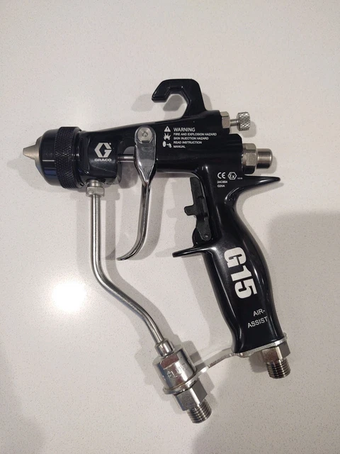 GRACO G15 AIR-ASSISTED Airless Spray Gun - 24C853 - Includes tip of ...